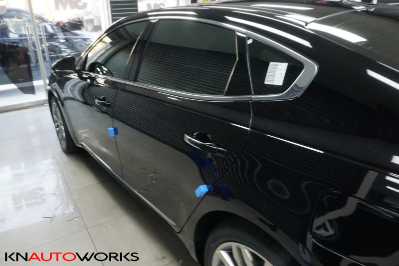 [K7 프리미어] 레인보우 V70 틴팅 & 파인뷰 LX3000 블랙박스 장착기 : 네이버 블로그