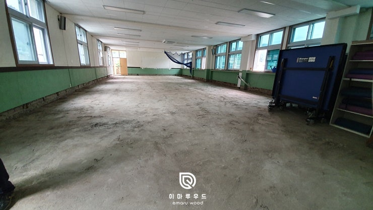 학교 마루 시공 시스템마루틀 공사 메이플플로어링 교실 마루 공사 네이버 블로그