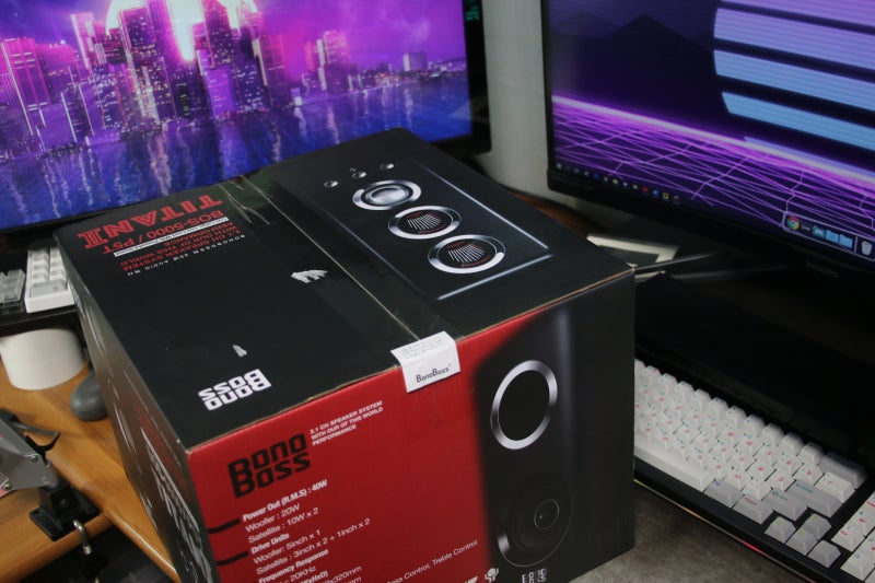 저가형에서 즐기는 서브우퍼의 감성. 보노보스 BOS-5000 TITAN. : 네이버 블로그