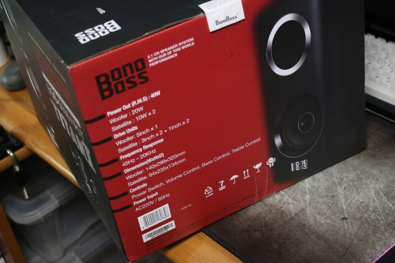 저가형에서 즐기는 서브우퍼의 감성. 보노보스 BOS-5000 TITAN. : 네이버 블로그