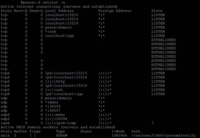 [Linux, 리눅스 명령어] netstat 명령어 (네트워크 명령어) : 네이버 블로그