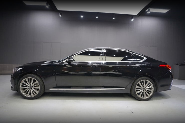 제네시스dh 차량의 G80스포츠 개조 (범퍼,휠,라이트,몰딩 등등 ) 완전 풀개조 시공.. : 네이버 블로그