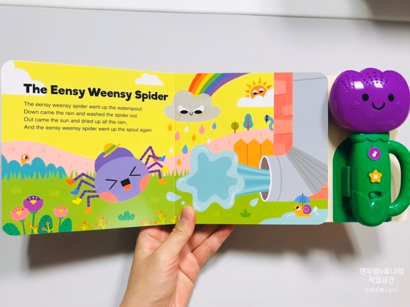 [ 아기 영어 동요 : the eensy weensy spider ] 가사, 해석 : 네이버 블로그