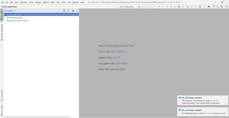 [Android Studio][GitHub]안드로이드 스튜디오 깃허브 연동방법 : 네이버 블로그