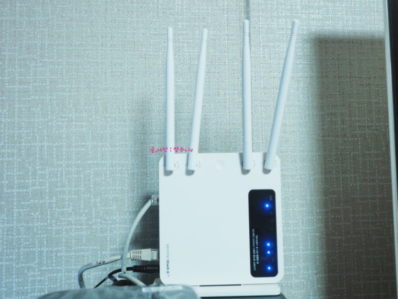 ipTIME A604R 와이파이 가정용 유무선 공유기 설치방법 : 네이버 블로그