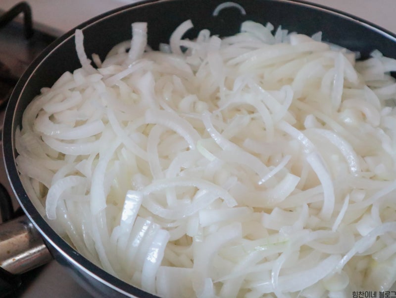 백종원 양파볶음 카라멜라이징 힘들지만 맛있어 네이버 블로그