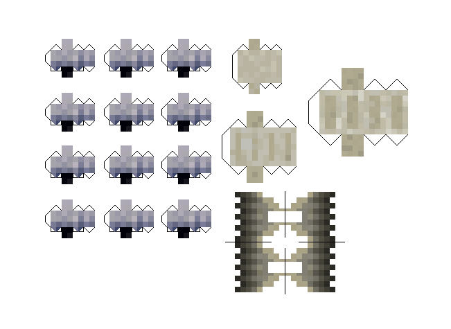 마인크래프트 종이모형 Minecraaft 1130 아쿠아틱 업데이트 종이모형 3탄 네이버 블로그