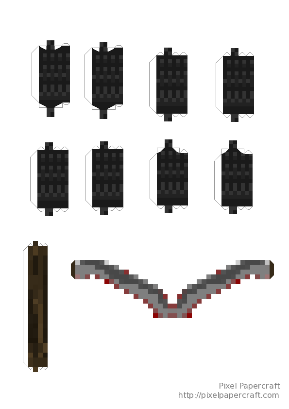 마인크래프트 뮤턴트 종이모형 Minecraft Mutant Mod 뮤턴트 몹 모음 종이모형 8탄 네이버 블로그