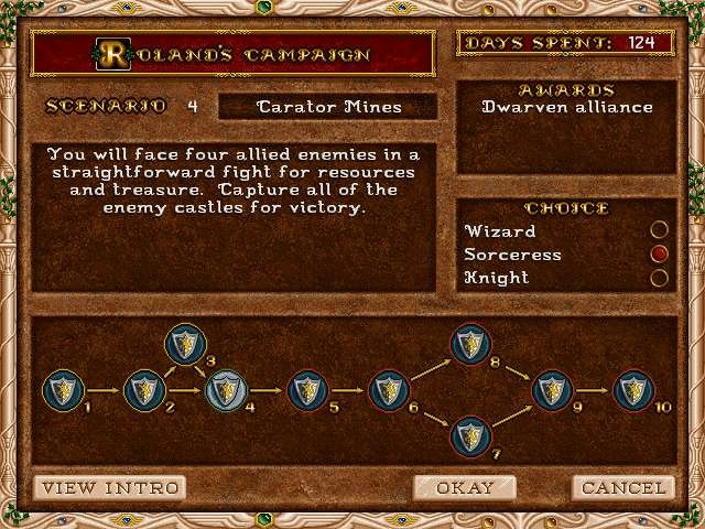 히어로즈2 롤랜드 캠페인 공략 4. 케레이터 금광 (Carator Mines) : 네이버 블로그