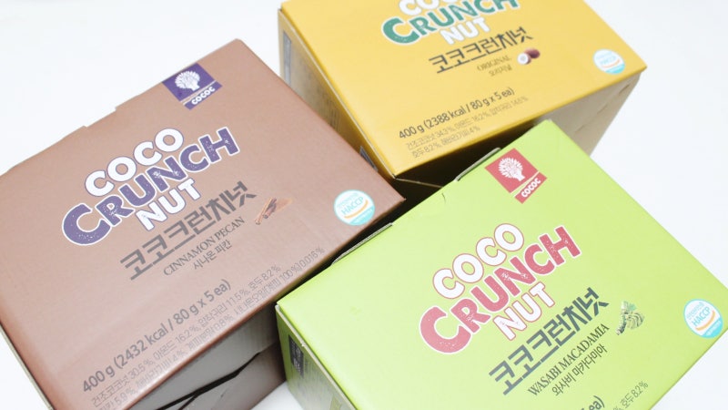 코코넛칩 칼로리 효능 견과류까지 코코크런치넛 네이버 블로그
