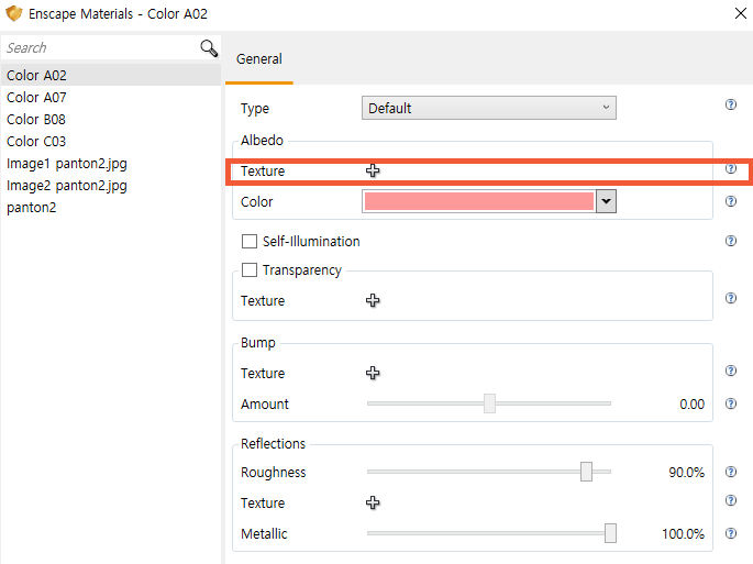 #7 Enscape Material Setting 설명(엔스케이프 재질 세팅) : 네이버 블로그