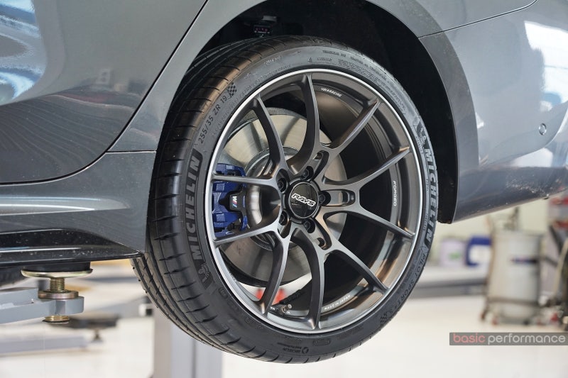 BMW G20 M340I - 볼크레이싱 G025 19인치 건블랙 첫장착, KW서스펜션 V3인스톨! : 네이버 블로그