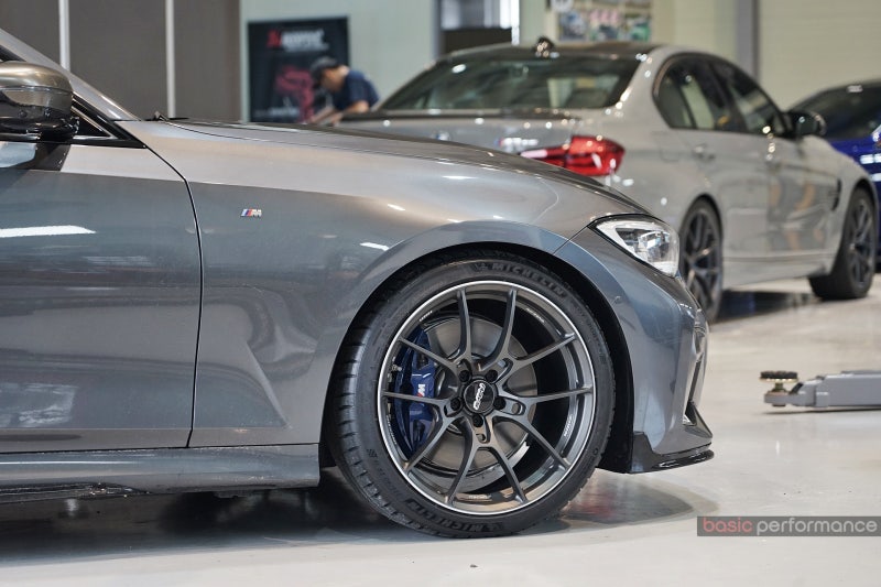 BMW G20 M340I - 볼크레이싱 G025 19인치 건블랙 첫장착, KW서스펜션 V3인스톨! : 네이버 블로그