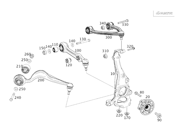 수입차 BENZ 벤츠 S클래스 S350 정비 부품, 컨트롤암, 어퍼암, 로어암, 스트럿암, 타이로드 엔드 (ft.W222 ...