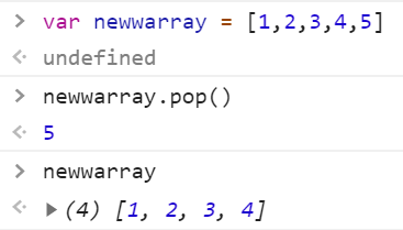 [Javascript] Array객체 (concat, join, push, unshift, pop, shift, slice ...