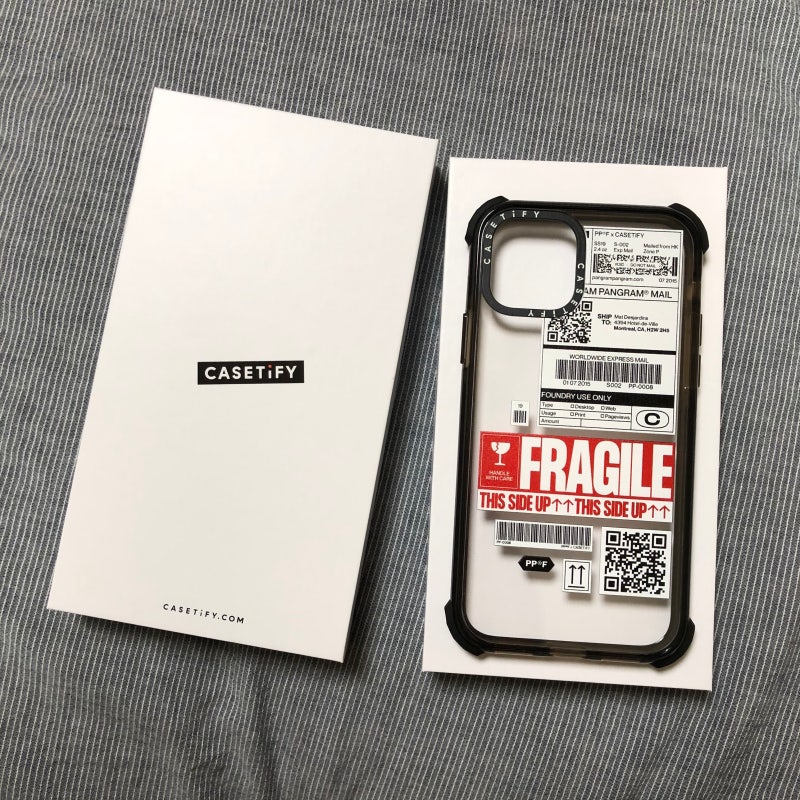 CASETiFY 케이스티파이 팬그램 PP-0008 울트라 임팩트 범퍼 케이스 아이폰 11 프로 리뷰 (착용샷/직구 후기/할인코드 ...
