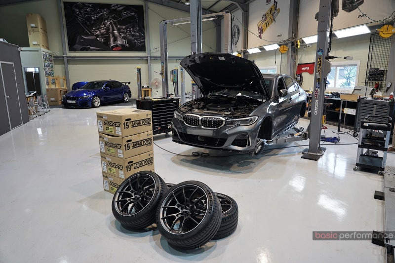 BMW G20 M340I - 볼크레이싱 G025 19인치 건블랙 첫장착, KW서스펜션 V3인스톨! : 네이버 블로그