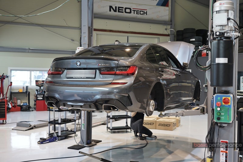 BMW G20 M340I - 볼크레이싱 G025 19인치 건블랙 첫장착, KW서스펜션 V3인스톨! : 네이버 블로그
