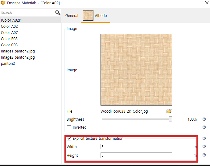 #7 Enscape Material Setting 설명(엔스케이프 재질 세팅) : 네이버 블로그