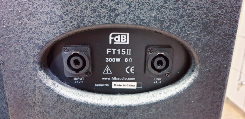 스피커중고 FdB FT15 II 15인치 300 중고스피커 FT15 2 [중고스피커매입] : 네이버 블로그