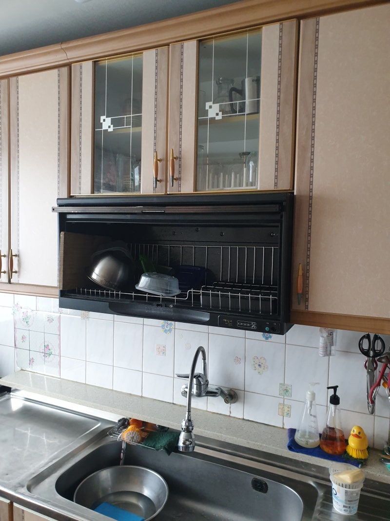 기존 구형식기건조기를 철거하고 파세코 식기건조기 PDD-802S로 설치완료 : 네이버 블로그