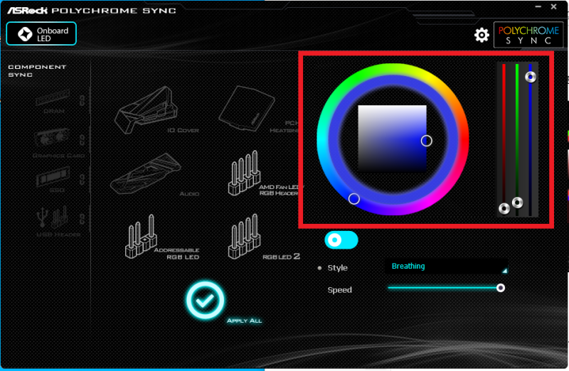 ASRock(B450M Pro4) - Polychrome RGB 설치 및 RGB 컨트롤 방법 : 네이버 블로그