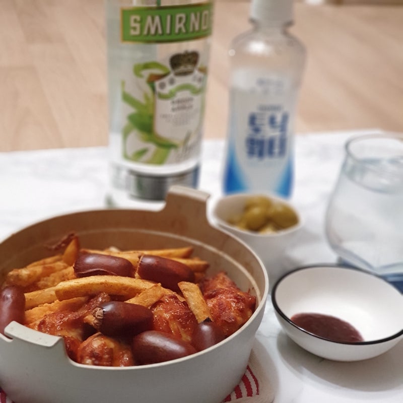 스미노프 그린애플 보드카 맛있게 먹는 법 네이버 블로그