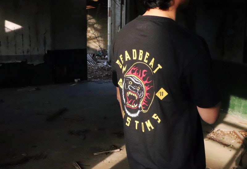 클래식바이크 매치 특선 반팔 티셔츠/ DEADBEAT CUSTOMS : 네이버 블로그