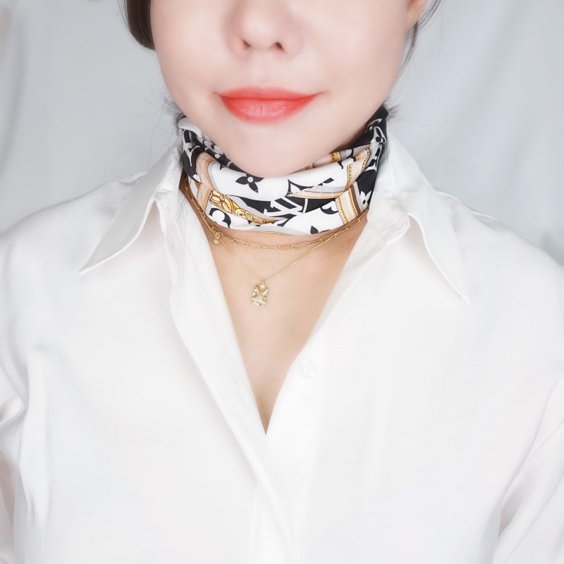 루이비통 방도 스카프 가격 And 매는법 6가지 Tip 네이버 블로그