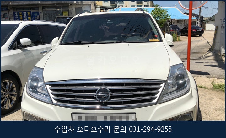 쌍용 오디오 수리 쌍용 순정오디오 수리 렉스턴w 오디오먹통수리 블랙아웃수리 백화현상수리 내비게이션먹통수리 렉스턴w오디오먹통