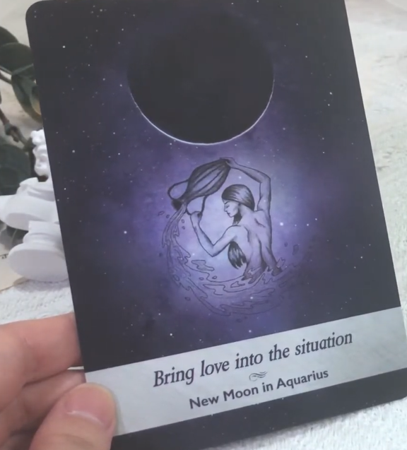 문올라지 오라클 한글해설 | 뉴문 카드 (New Moon cards) | MOONOLOGY ORCLE : 네이버 블로그
