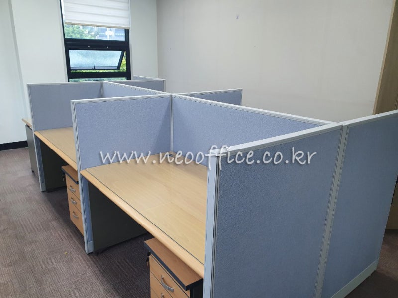 대전사무용가구 전문 네오오피스 : 대전 사무실 사무용가구 (책상/파티션/의자) 시공사례 : 네이버 블로그