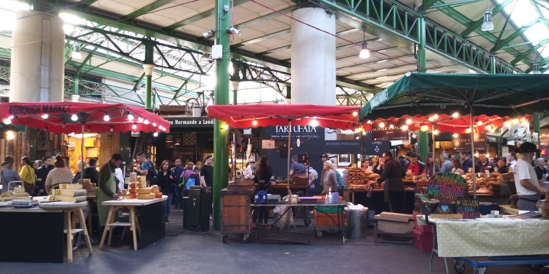 영국런던 버로우 마켓에서의 오징어 튀김은 과연 최선의 선택이었을까 London Borough Market 네이버 블로그