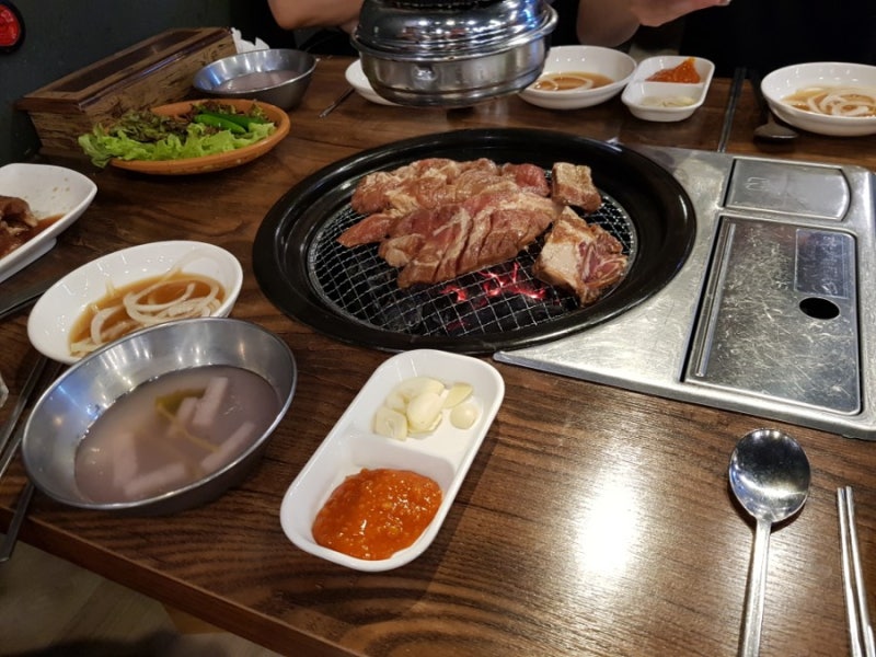 백년갈비 숯불화로구이 네이버 블로그