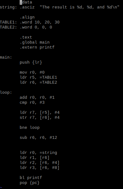 Micro Computer [18] ARM Assembly Language Programming 8 with Raspberrypi : 네이버 블로그