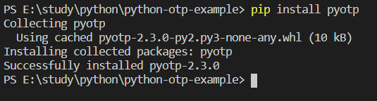 파이썬(Python) - OTP(One Time Password), pyotp 사용 : 네이버 블로그