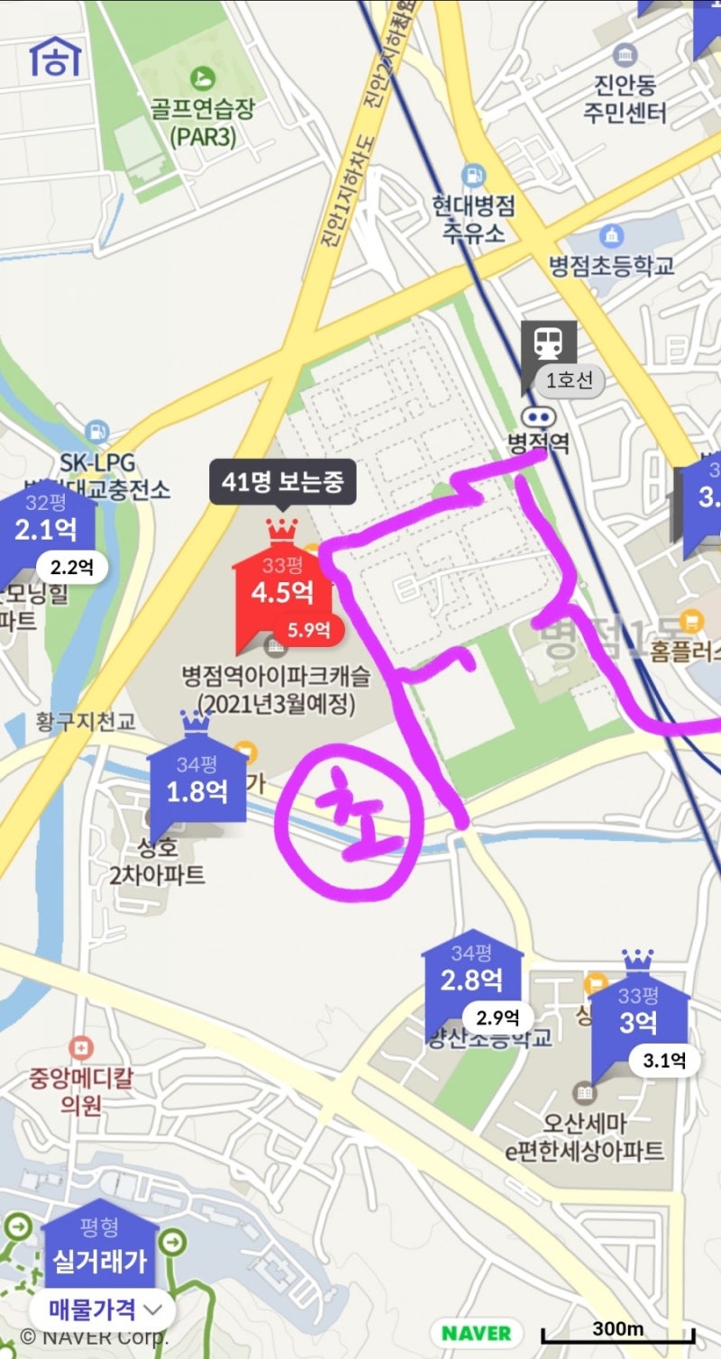 화성임장 병점역병점아이파크캐슬병점복합타운병점역 상권 네이버 블로그