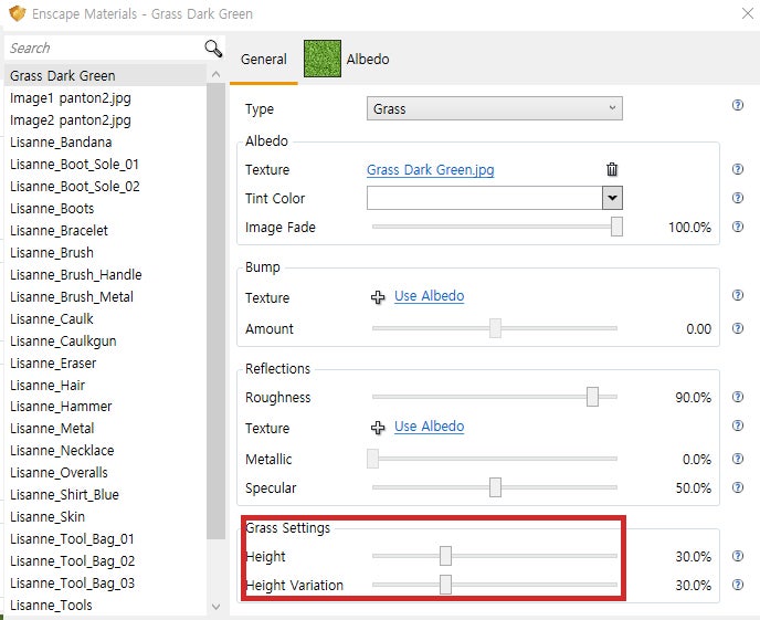 #8 Enscape Material Setting 설명 2(엔스케이프 재질 세팅) : 네이버 블로그