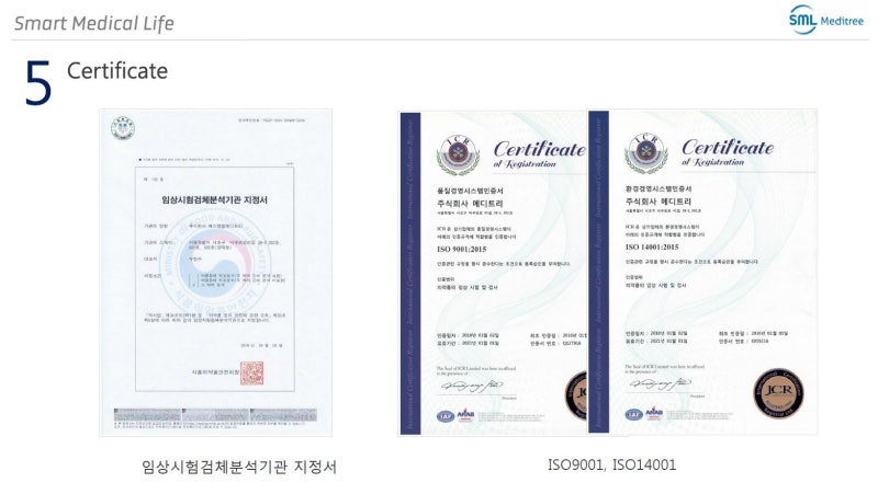 SML메디트리 회사소개 1 (삼광바이오트리그룹, 연혁, 조직도, 수탁실적, 인증서, Central lab) : 네이버 블로그