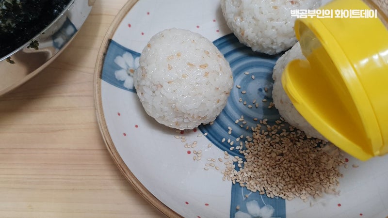 주먹밥만들기 쉽고 맛있는 참치주먹밥 만드는 법 : 네이버 블로그