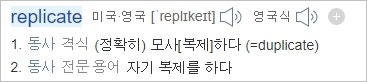 Duplicate VS Replicate : 복사하다 : 네이버 블로그