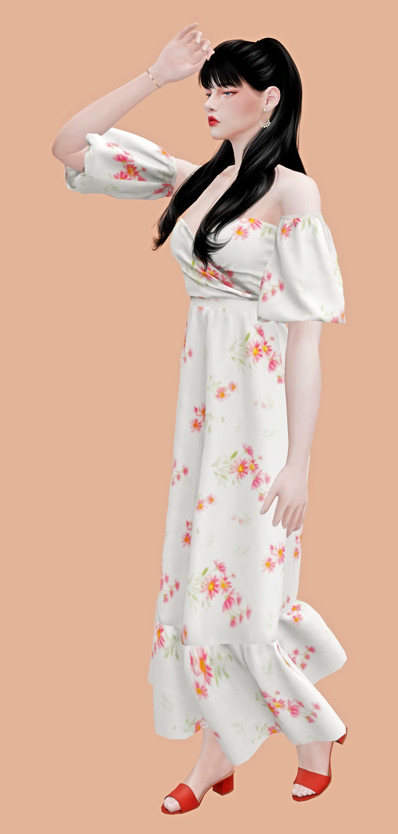 [SIMSRI] TS4 SINGLE POSE - MODEL PROFILE : 네이버 블로그