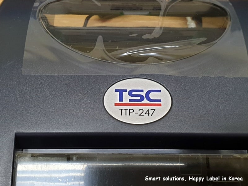 [TSC TTP-247] 열전사 및 감열 전용 바코드프린터, 용지 정렬 방법 : 네이버 블로그