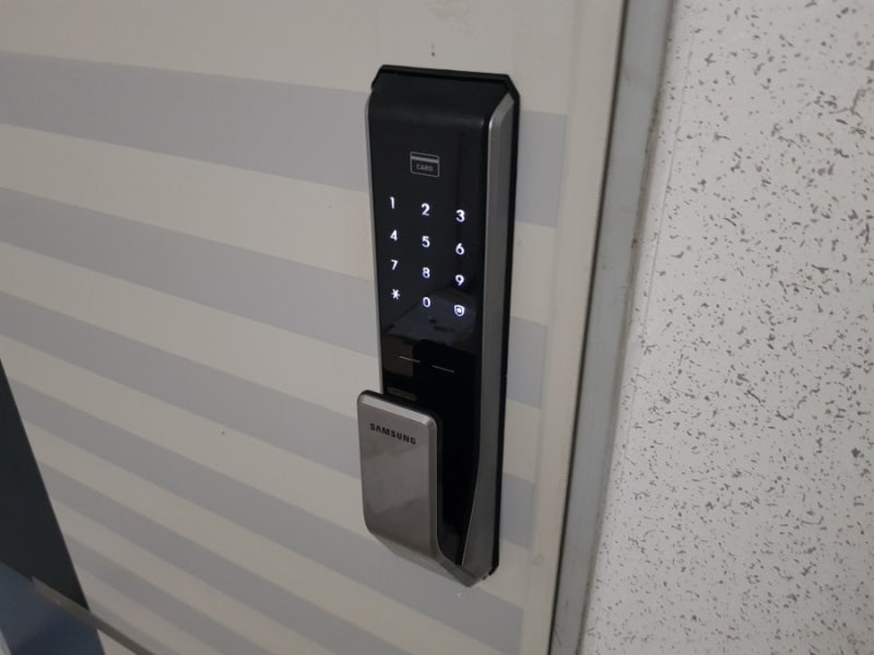 대전 삼성도어락 SHP-DP710 대덕 테크노밸리 신동아파밀리에 5단지에 설치/관평동열쇠 : 네이버 블로그
