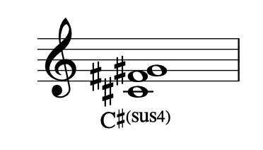 Sus4 chord. Triad (3화음). 모든 키의 Sus4 알아보기. : 네이버 블로그