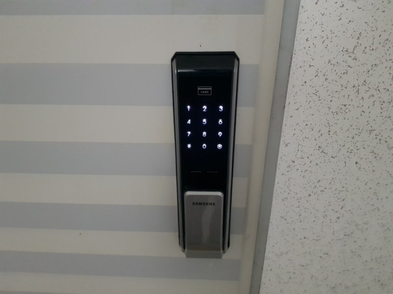 대전 삼성도어락 SHP-DP710 대덕 테크노밸리 신동아파밀리에 5단지에 설치/관평동열쇠 : 네이버 블로그