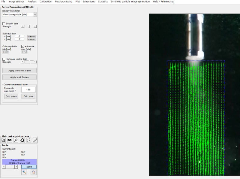 (MATLAB) 매트랩기반 PIV 오픈소스 - PIVLab : 네이버 블로그