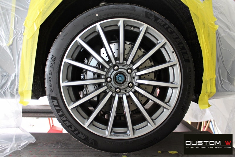 벤츠 Gt43 Amg 2대 작업 블랙유광 휠도색 골드 캘리퍼 도색 무광블랙실버 투톤 휠도색 골드 캘리퍼 도색 네이버 블로그