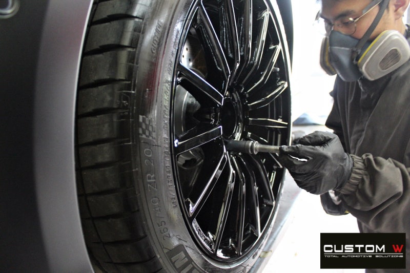 벤츠 Gt43 Amg 2대 작업 블랙유광 휠도색 골드 캘리퍼 도색 무광블랙실버 투톤 휠도색 골드 캘리퍼 도색 네이버 블로그