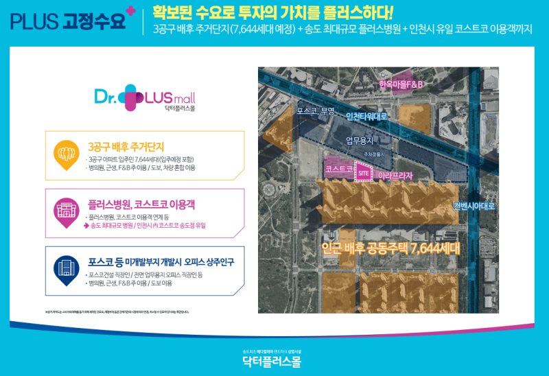 송도상가투자 닥터플러스몰 플러스병원 이전 피부과산부인과치과안과 등 입점예정 네이버 블로그